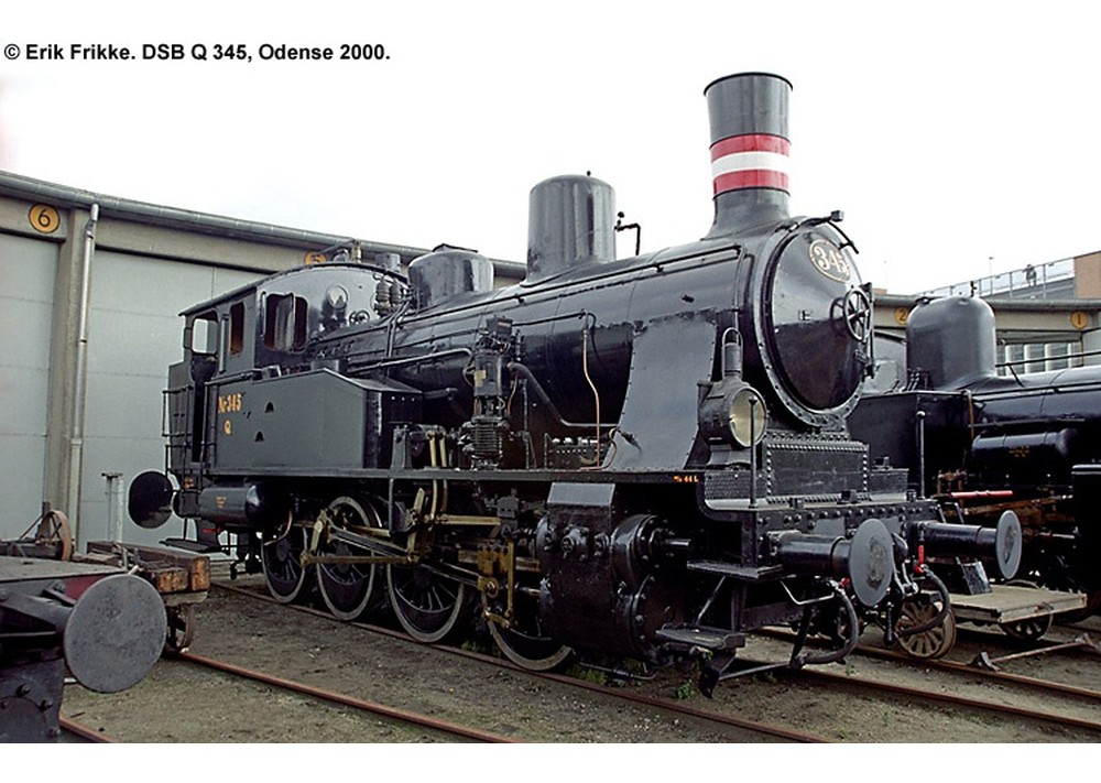 LEGO MOC DSB Litra Q 345. Danish steam locomotive. by Christoffer ...