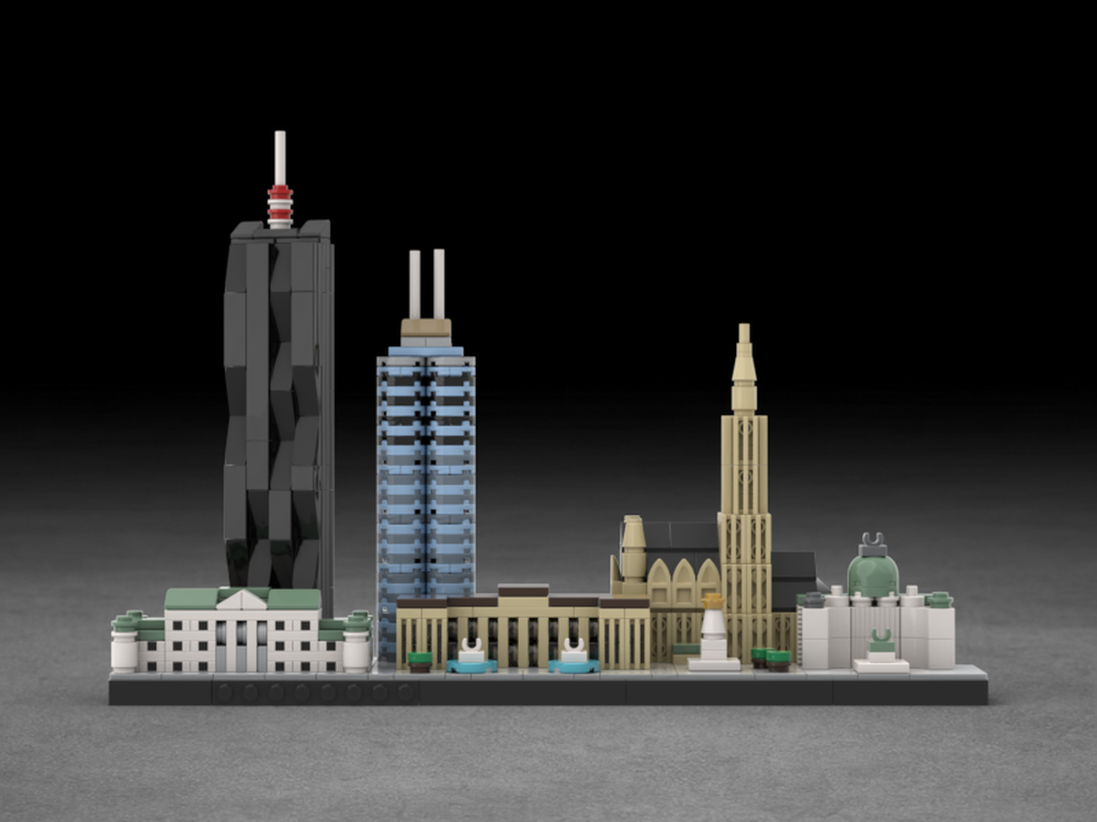 LEGO MOC-198251 Vienna Skyline by Skyline_Lover | Rebrickable - Build ...