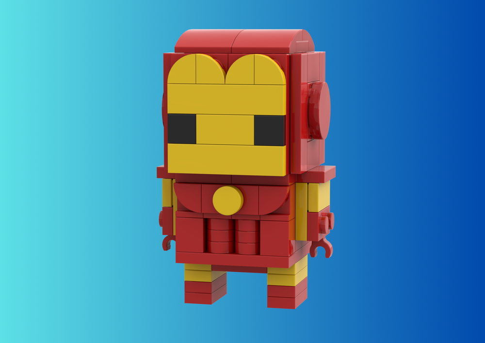 LEGO MOC Iron Man by RetroBrix | Rebrickable - Build with LEGO