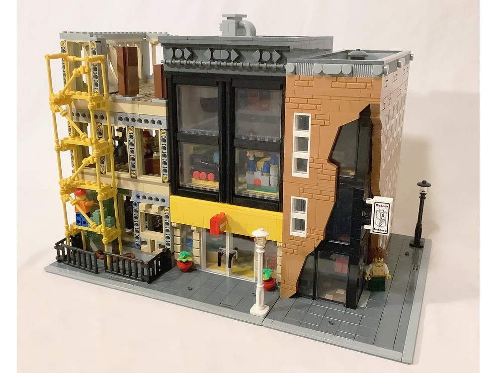 Lego Moc Lego Store Modular Modification By Soandso Rebrickable