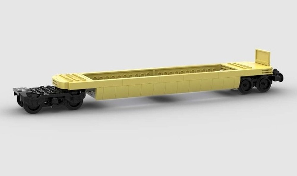 LEGO MOC Double stack container wagon by Sjokoprins | Rebrickable ...