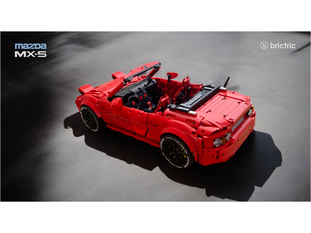 LEGO MOC Mazda MX5 Miata (NA) motorised by brictric | Rebrickable ...