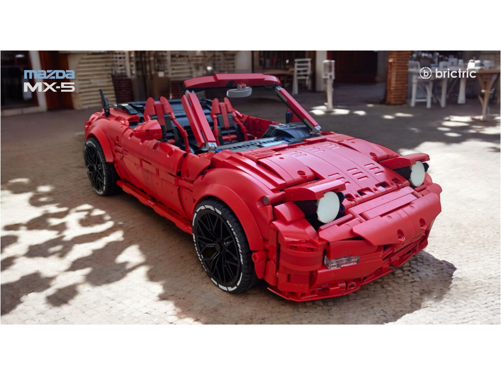 Lego Moc Mazda Mx5 Miata Na Motorised By Brictric Rebrickable