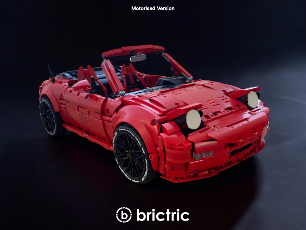 LEGO MOC Mazda MX5 Miata (NA) motorised by brictric | Rebrickable ...