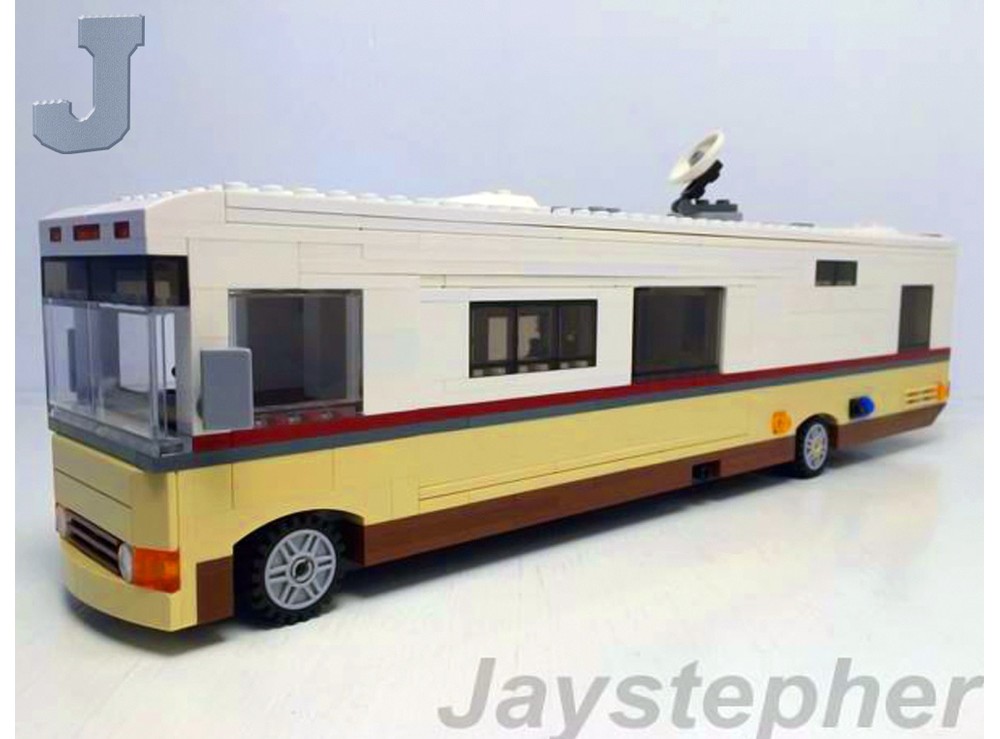 Lego Moc Luxurious Class A Motorhome Caravan By Jaystepher