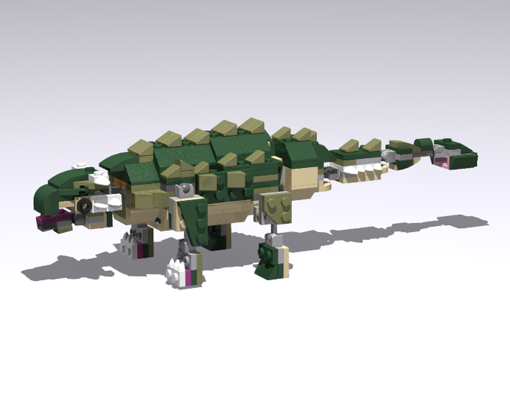 LEGO MOC-198290 31121 Ankylosaurs by cre8torbuilds | Rebrickable ...