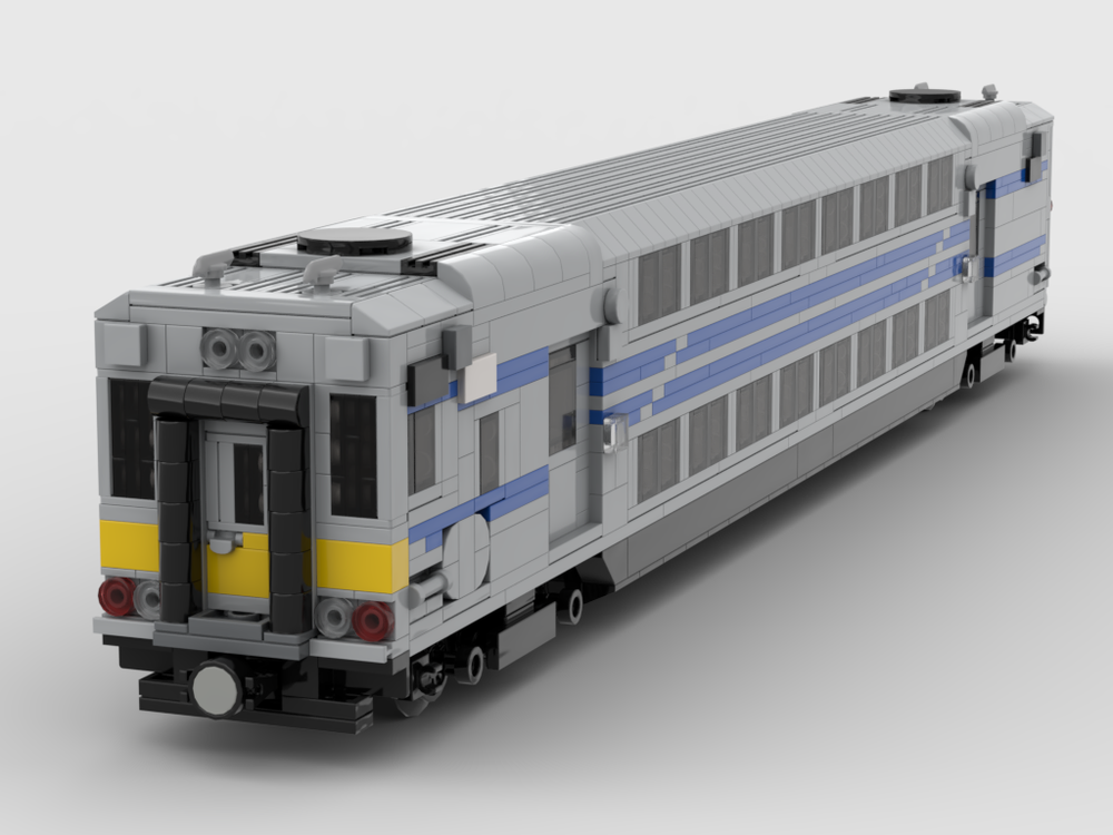 LEGO MOC Long-Island Railroad C3 Cab Car by ABentMetrocard ...