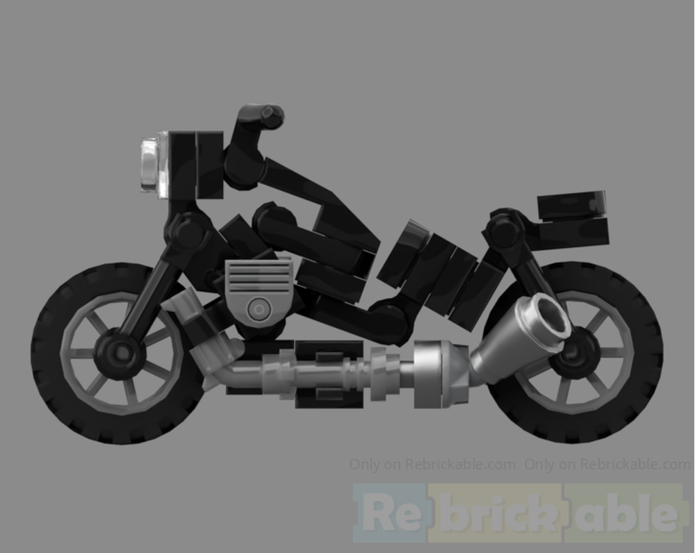 LEGO MOC Motorcycle Triumph Thruxton 900 by TNB-Bricks | Rebrickable ...