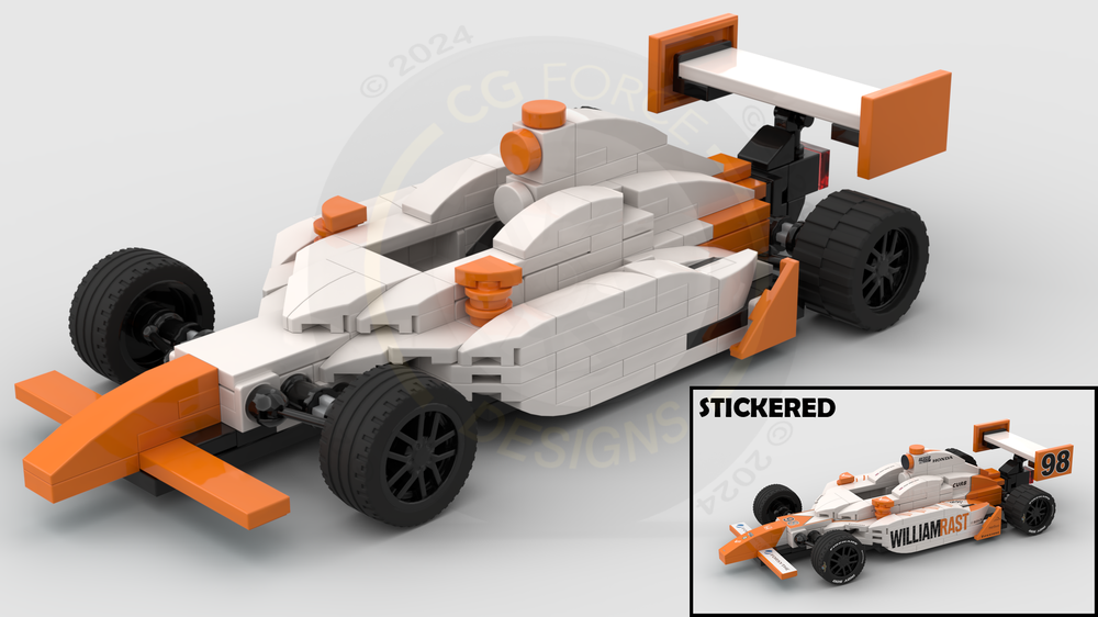 LEGO MOC Indycar 2011 BHA Wheldon Oval by CGForceDesigns | Rebrickable ...