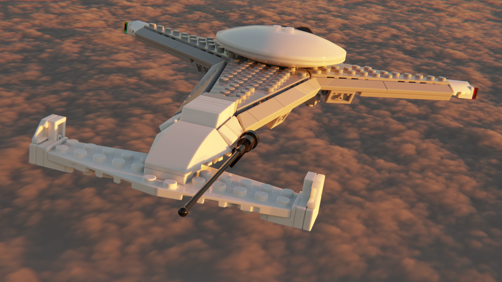 LEGO MOC Futuristic AWACS Drone by Futurism_Lego | Rebrickable - Build ...
