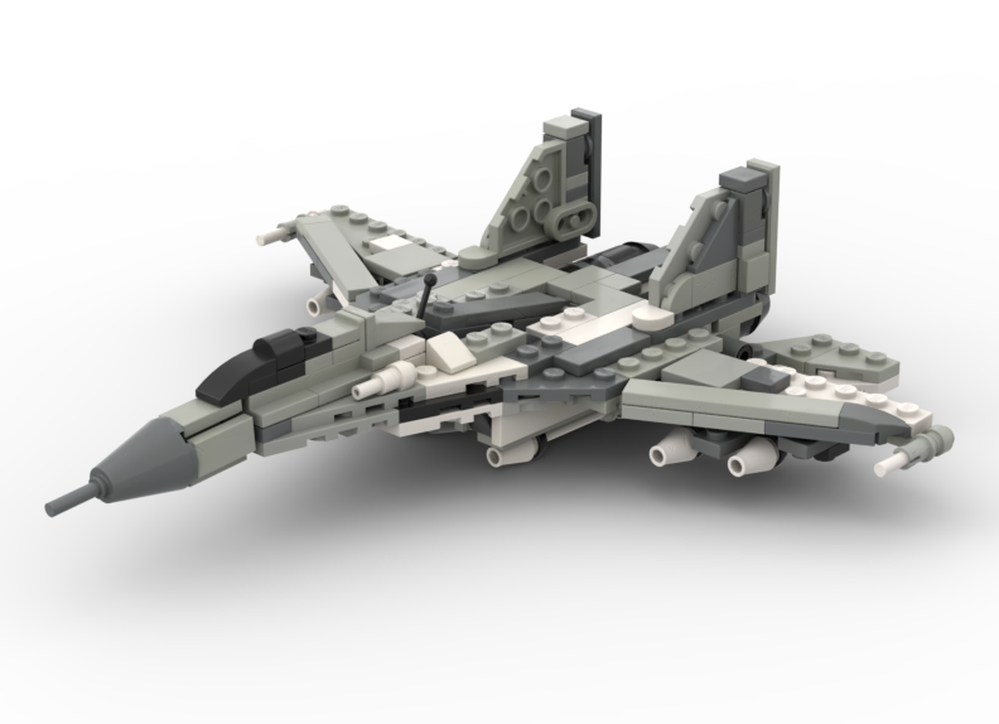 LEGO MOC Su-27MK by BasicBuilder23 | Rebrickable - Build with LEGO