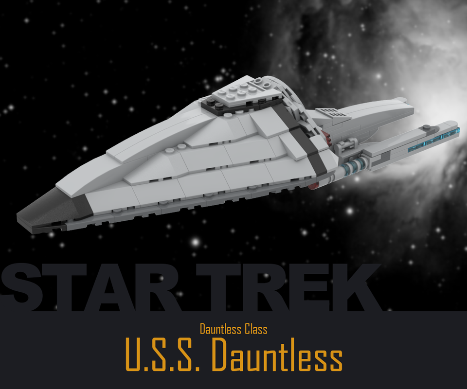 LEGO MOC-198336 USS Dauntless(P) by The(Brick)Architect | Rebrickable ...