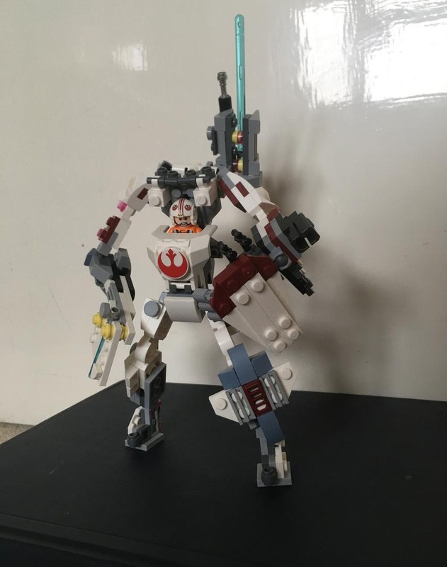 LEGO MOC X Wing Mech: Railgun/Poweraxe variant by cute-cowardly-crow ...