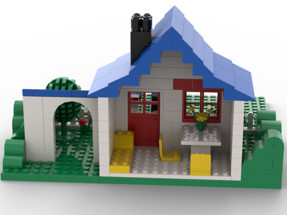 Lego Moc Cops House By Cegeha Elbe Rebrickable Build With Lego