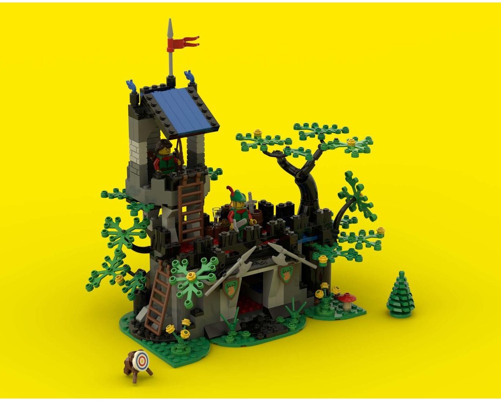 LEGO MOC Forest Outpost by FlyAwayCJ | Rebrickable - Build with LEGO