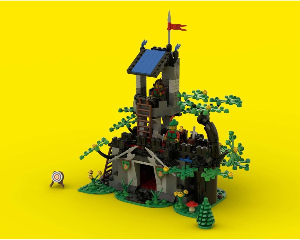 LEGO MOC Forest Outpost by FlyAwayCJ | Rebrickable - Build with LEGO