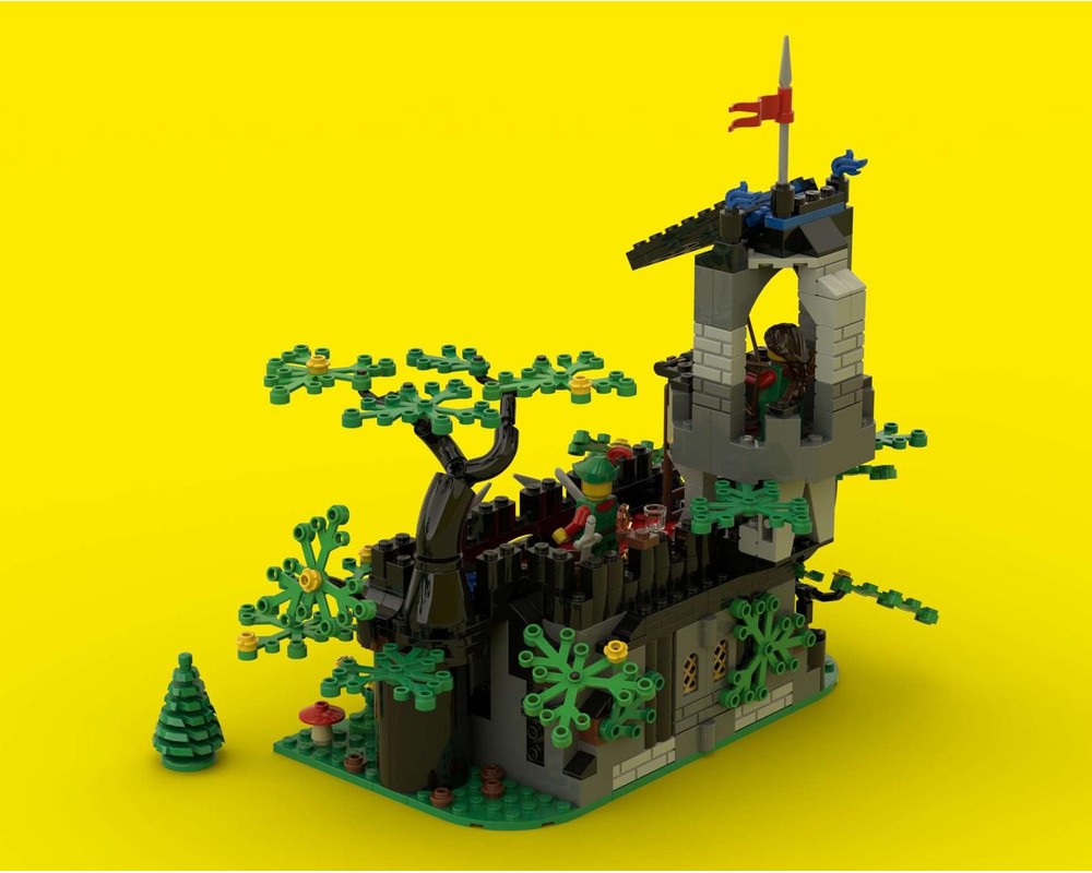 LEGO MOC Forest Outpost by FlyAwayCJ | Rebrickable - Build with LEGO