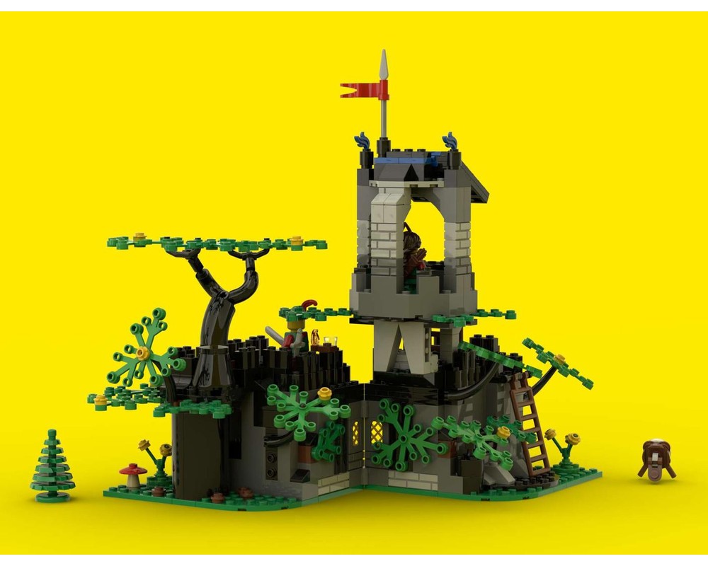 LEGO MOC Forest Outpost by FlyAwayCJ | Rebrickable - Build with LEGO