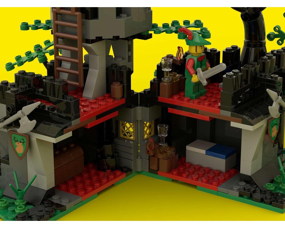 LEGO MOC Forest Outpost by FlyAwayCJ | Rebrickable - Build with LEGO