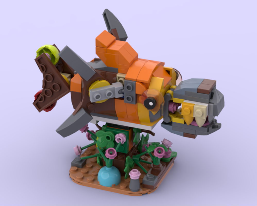 LEGO MOC-198346 40639 Tropical Garfish by Legoivo | Rebrickable - Build ...