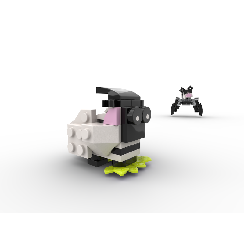LEGO MOC Baby sheep and guard dog 30641 by Babylonbuild | Rebrickable ...