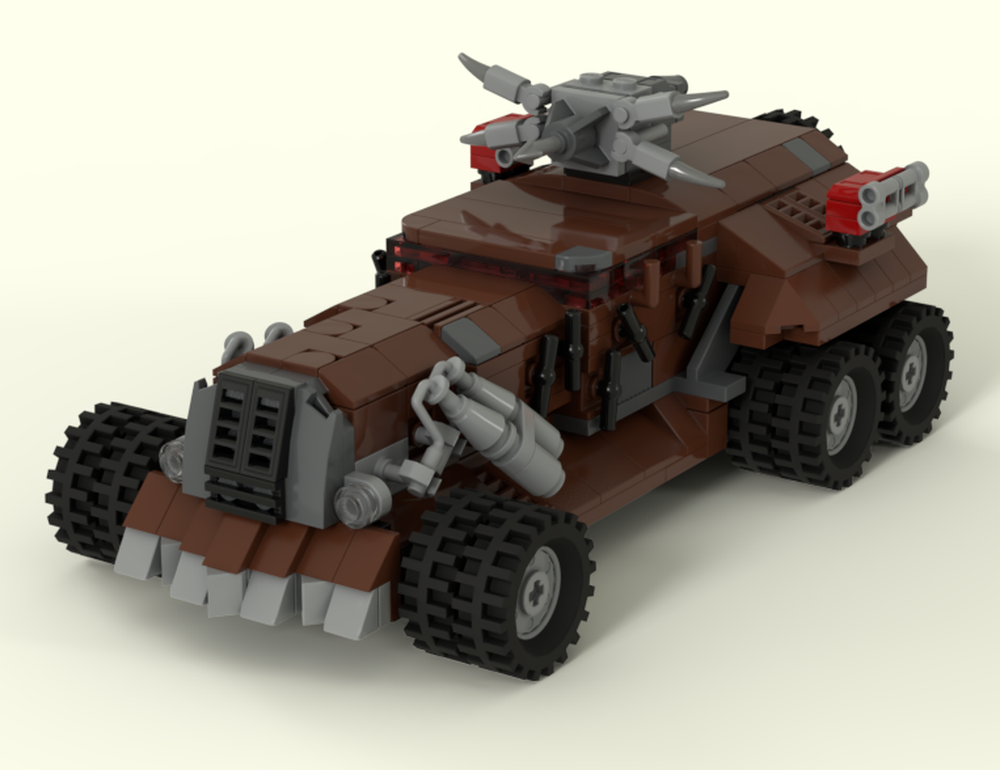 LEGO MOC Crossout - "WAR" Car by Double_U_Bricks | Rebrickable - Build ...