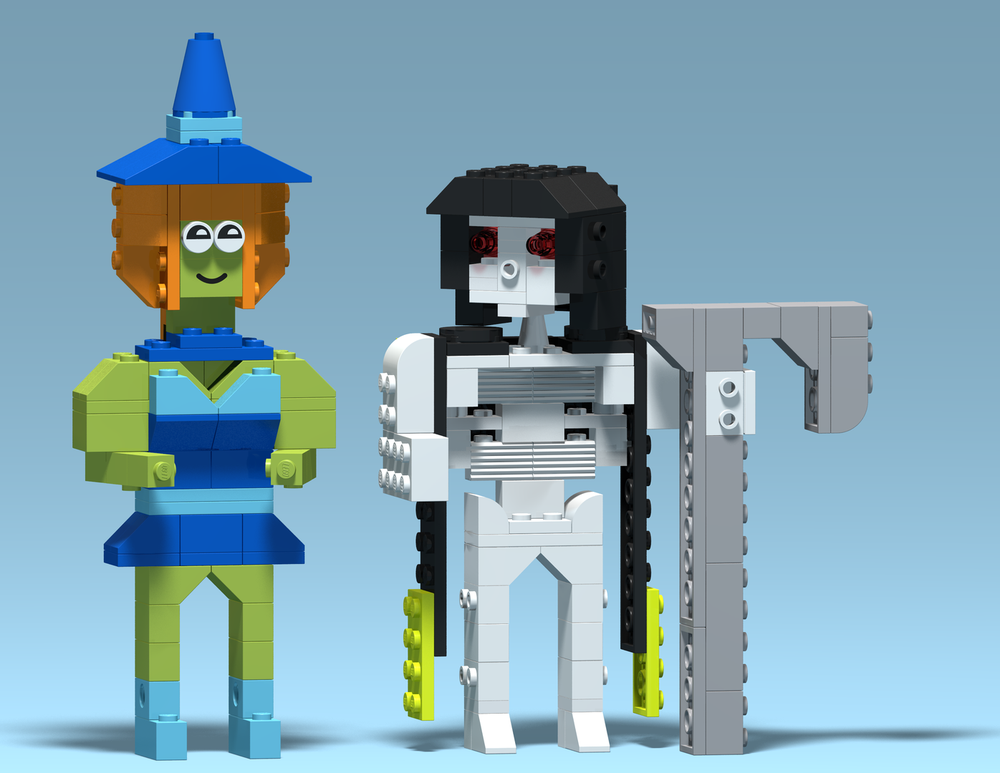 LEGO MOC 11037 Grim Reaper and Witch by mattking4 | Rebrickable - Build ...