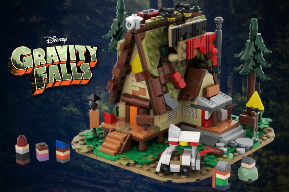 LEGO MOC The Mystery Shack by Ploopis | Rebrickable - Build with LEGO