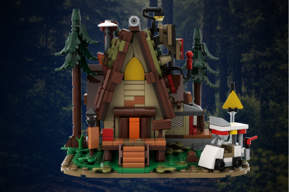 LEGO MOC The Mystery Shack by Ploopis | Rebrickable - Build with LEGO