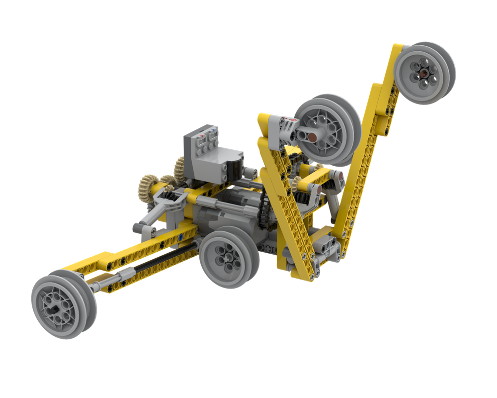 Lego Moc Swinging Arm Stair Climber By 2in1 Rebrickable Build With Lego