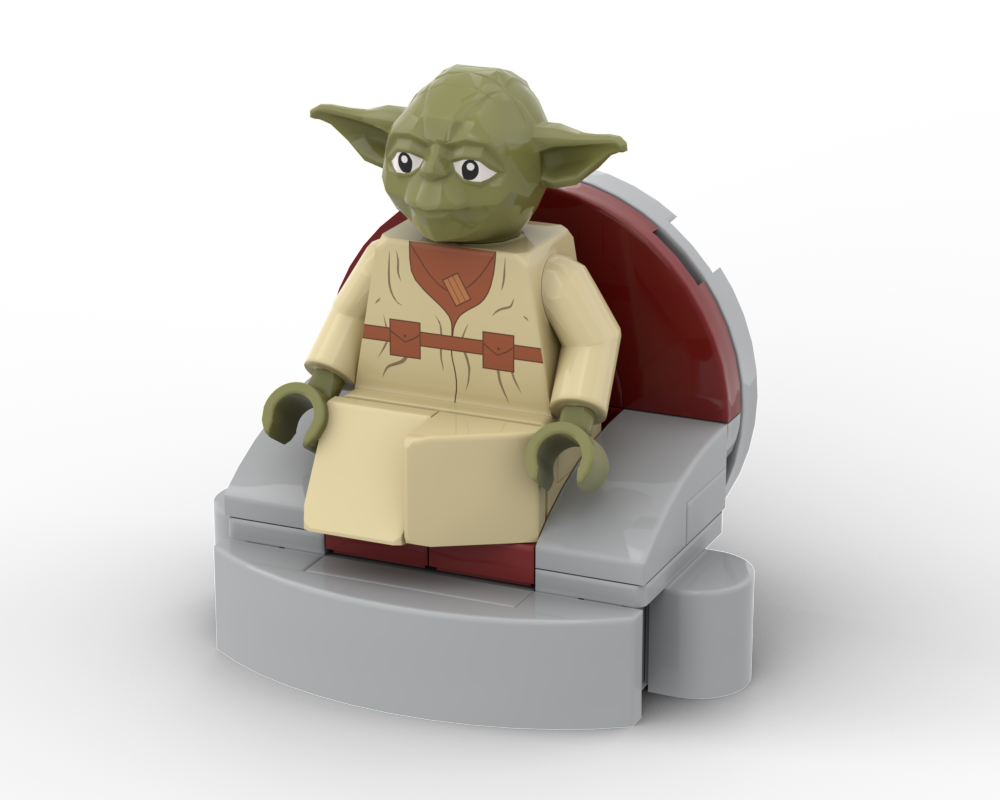 LEGO MOC Jedi Council Chair - Yoda by codyaner.bricks | Rebrickable ...