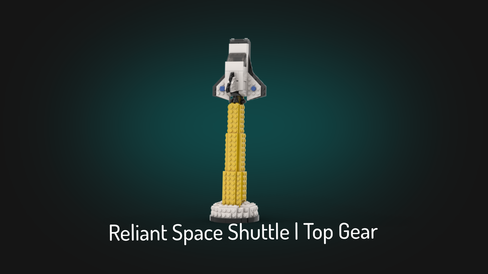 LEGO MOC Reliant Robin Space Shuttle | Top Gear by obiblock ...