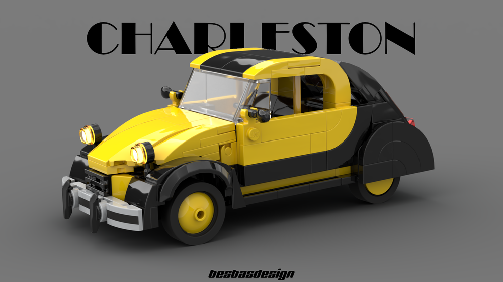 LEGO MOC Citroën 2CV Charleston by besbasdesign | Rebrickable - Build ...