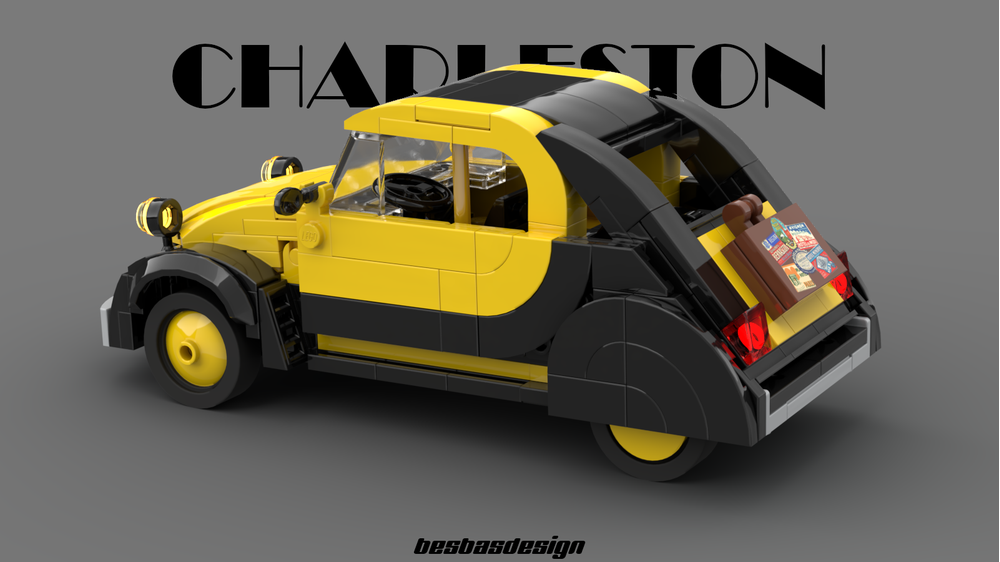 LEGO MOC Citroën 2CV Charleston by besbasdesign | Rebrickable - Build ...