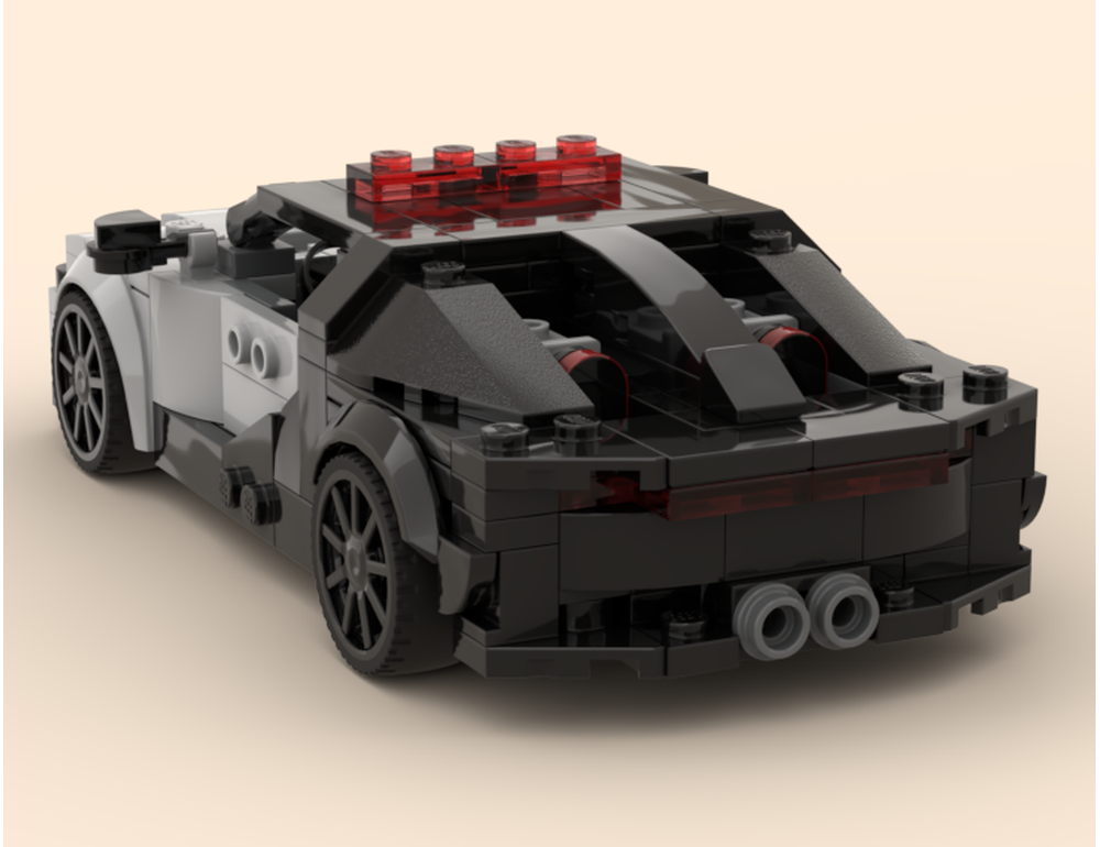 Lego Moc 76909 Bugatti Chiron By Xayadude Rebrickable Build With Lego