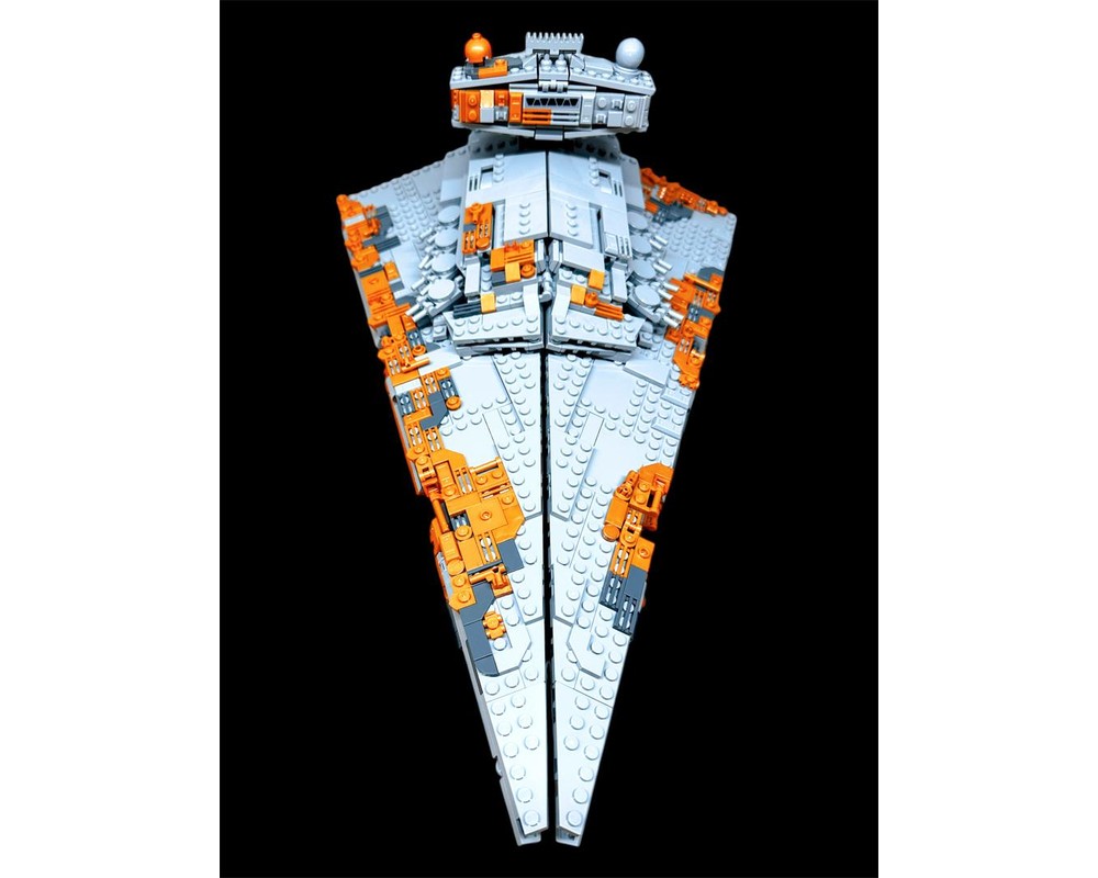 LEGO MOC Thrawn's Chimaera V2 with Display Stand (75394 Mod) by ...