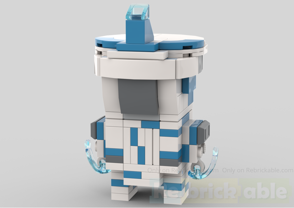 LEGO MOC Frost BrickHead - Warframe by GoldengamerLego | Rebrickable ...