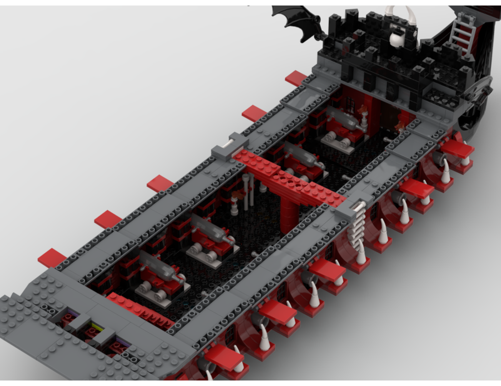 LEGO MOC-198435 Castle Tribute: Skeleton Warship by TommyProductionsInc ...