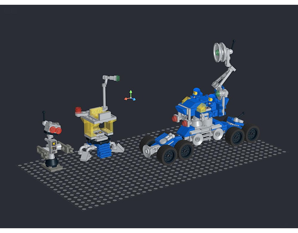 Lego Moc Recon Vehicle With Comm Station By Pturecki Rebrickable
