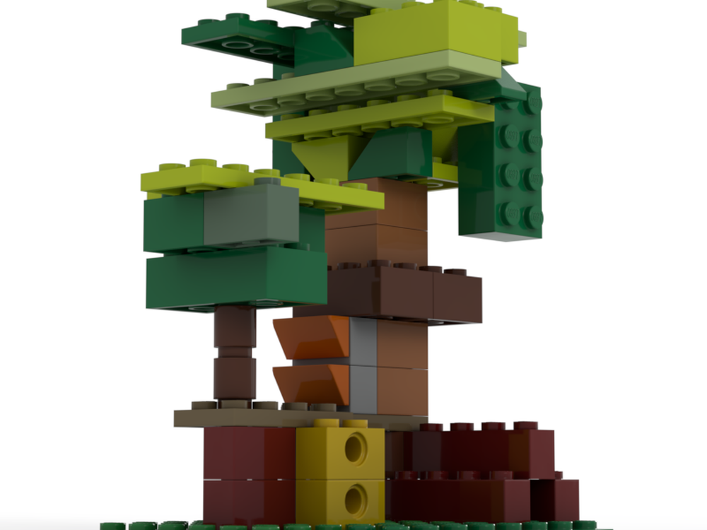 LEGO MOC Treehouse (10713 alt) by Zuliozo | Rebrickable - Build with LEGO