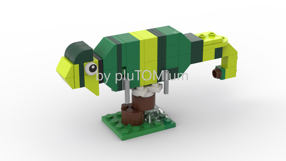 LEGO MOC Chameleon (LEGO 11007 Alternate) by pluTOMium | Rebrickable ...