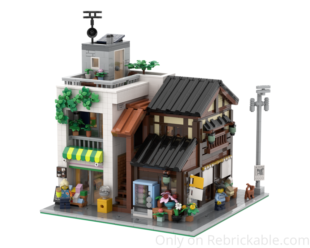 LEGO MOC Tea Shop & Convenience Store by rebelnili | Rebrickable ...