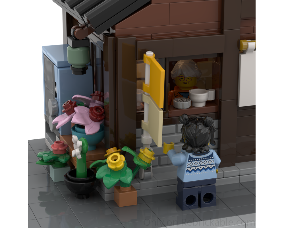 LEGO MOC Tea Shop & Convenience Store by rebelnili | Rebrickable ...