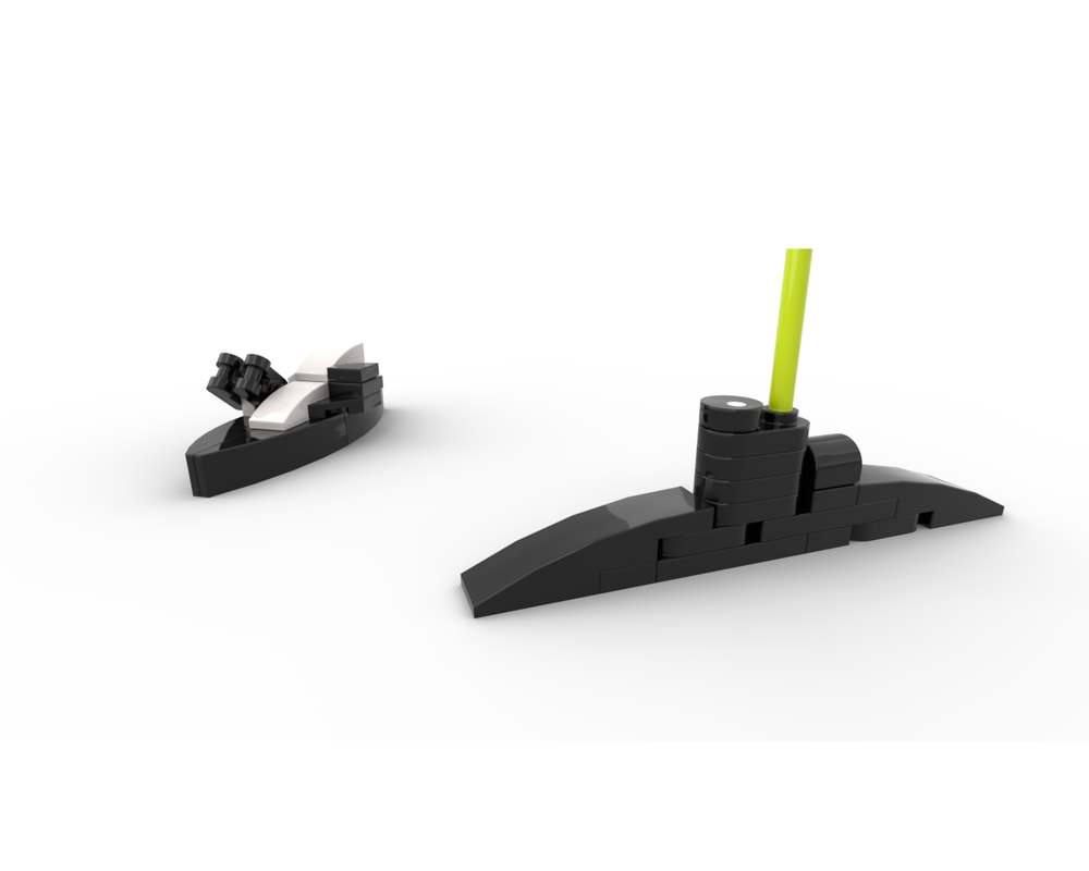 LEGO MOC Panda sub and battleship 30641 by Babylonbuild | Rebrickable ...