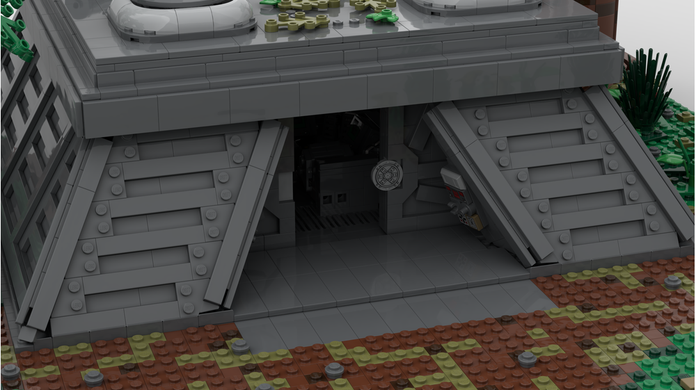 LEGO MOC SW Episode 6 Battle on Endor / Imperial bunker of shield ...