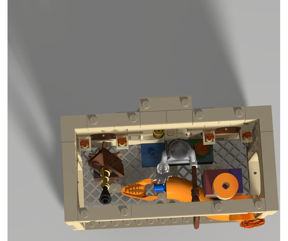 LEGO MOC modular Room of Requirement by jgirden | Rebrickable - Build ...