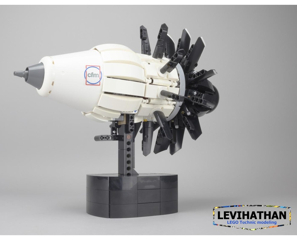 LEGO MOC CFM RISE Engine (Manual version) by Levihathan | Rebrickable ...