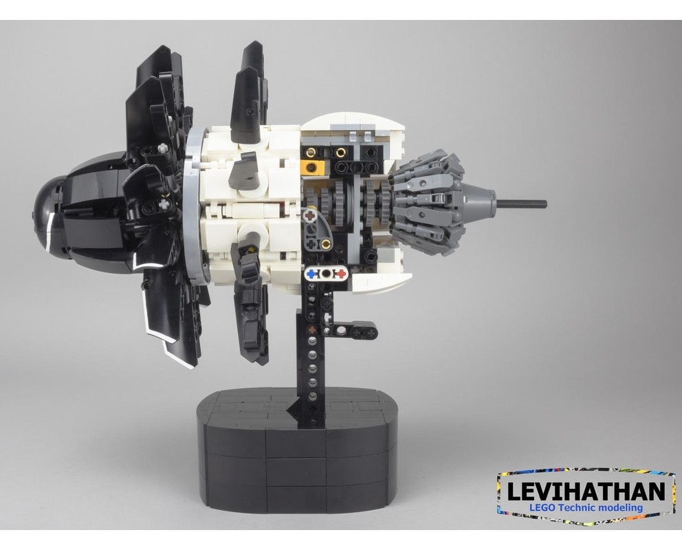 LEGO MOC CFM RISE Engine (Manual version) by Levihathan | Rebrickable ...