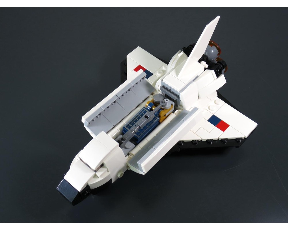 Lego Moc Space Shuttle By Lunabricks Rebrickable Build With Lego