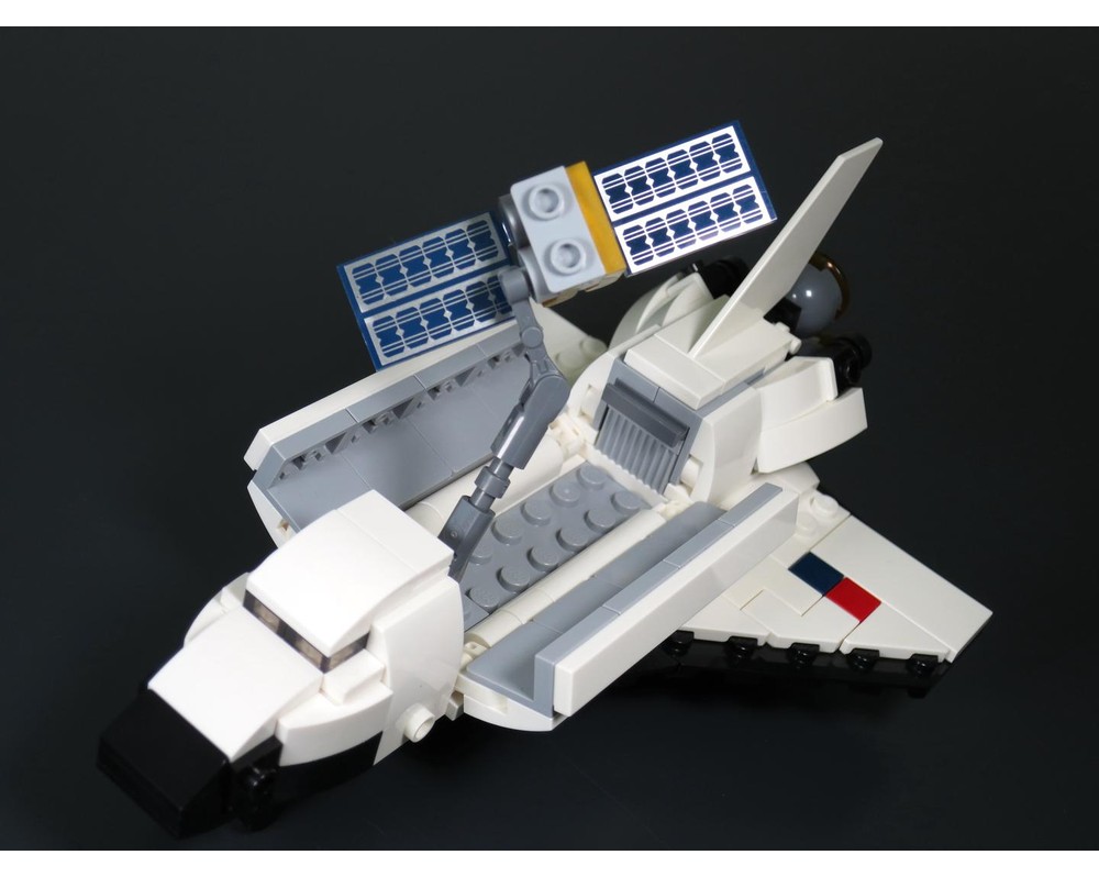 Lego Moc Space Shuttle By Lunabricks Rebrickable Build With Lego